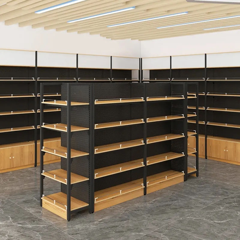 Entire Store Custom Steel Grocery Store Metal Storage Display Rack ...